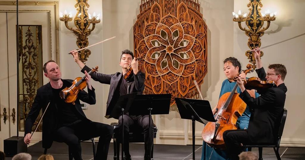 The Strad - The Calidore Quartet: scaling the summit | The Strad