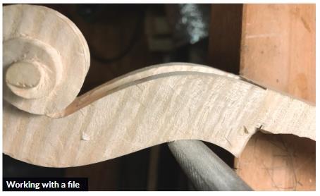 Trade Secrets: Organic scroll carving | Premium Feature | The Strad