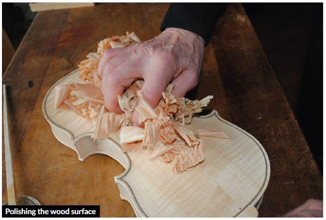 The Strad - Trade Secrets: Preparing the wood surface before varnishing ...