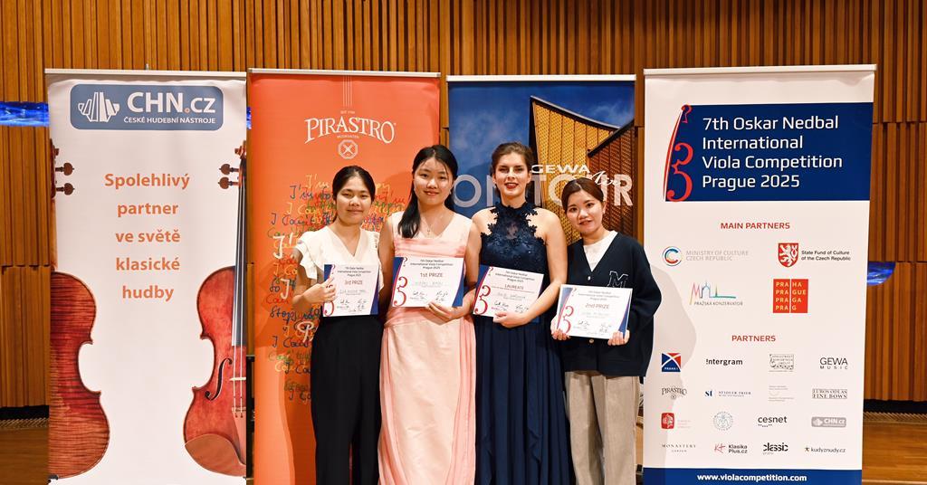 The Strad News - Winners of the 2025 Oskar Nedbal International Viola ...