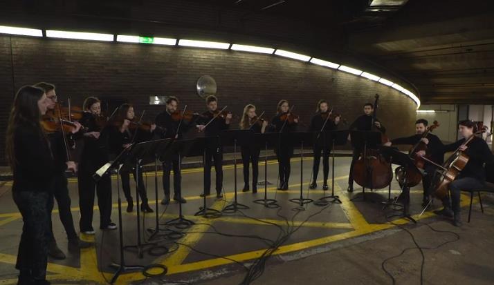 12 ensemble performs ‘Honey Siren - II. (Full like drips)’ by Oliver ...