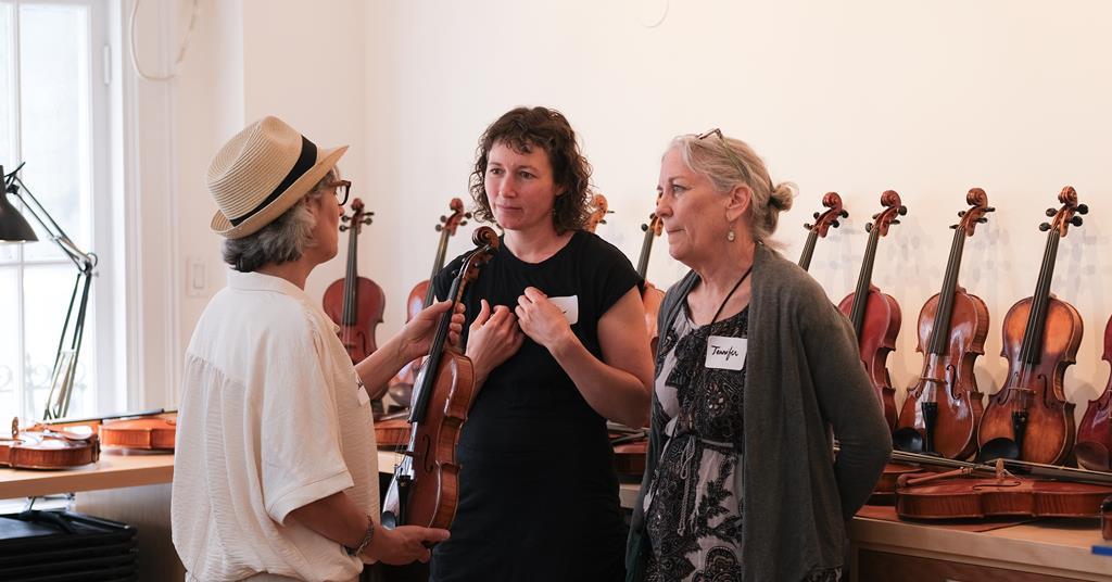 The Strad - Celebrating Women Luthiers exhibit at Reuning & Son Violins ...