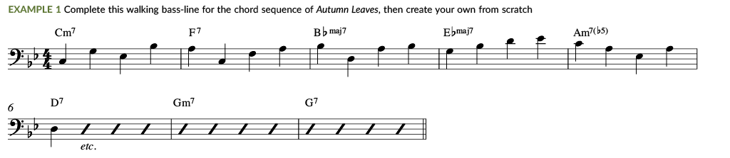 Technique: Walking bass | Premium Feature | The Strad