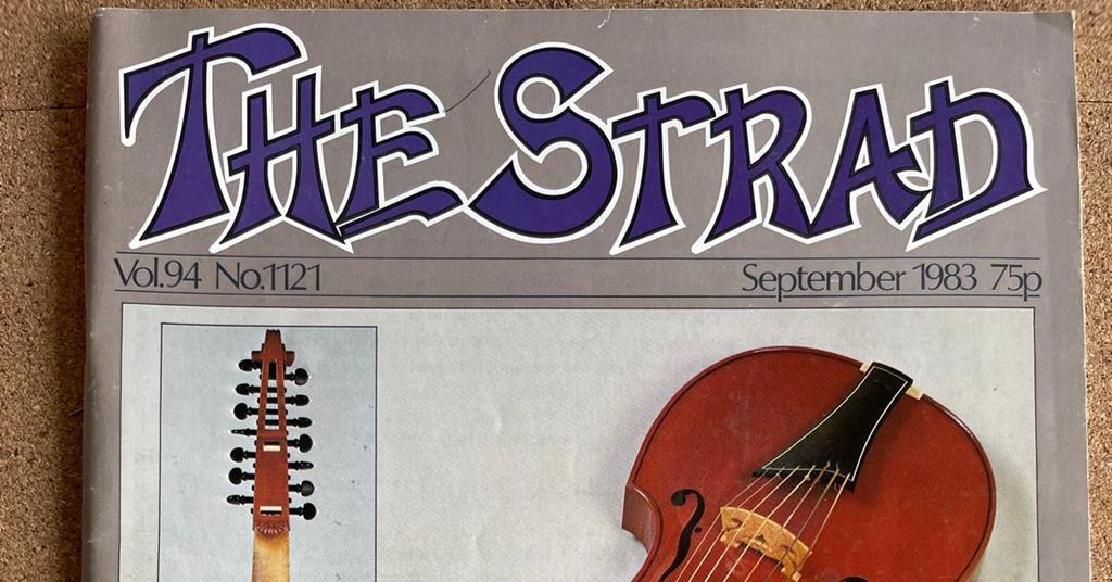 The Strad - Obituary: violin maker Rowland Ross (1945 - 2024) | The Strad