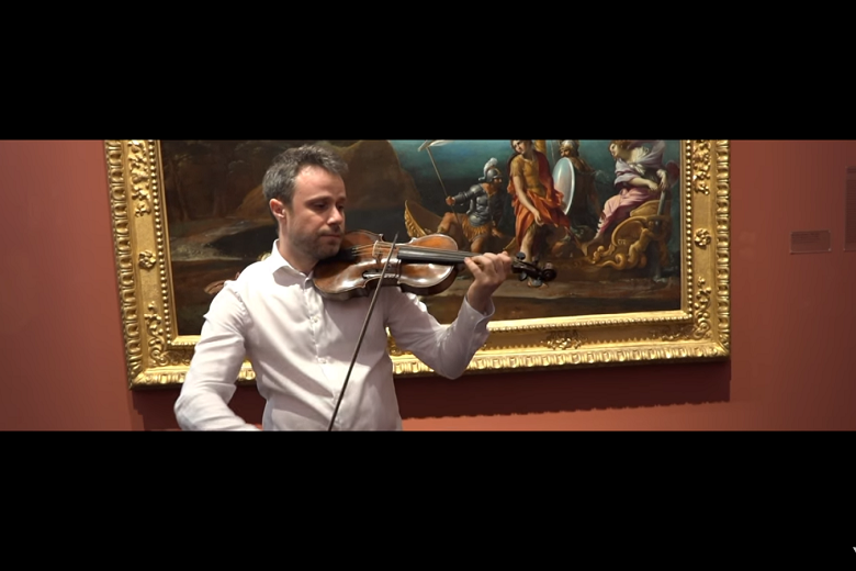 Boris Begelman plays the Gavotte from the Violin Partita no.3 | Video ...