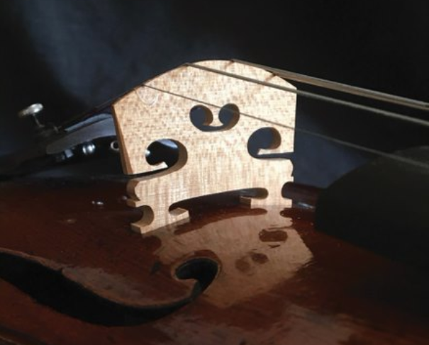 Trade Secrets: Designing a bridge for a violin with distorted arching ...