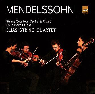Mendelssohn: String Quartets in A minor op.13 & in F minor op.80, Four Pieces op.81 | Article ...