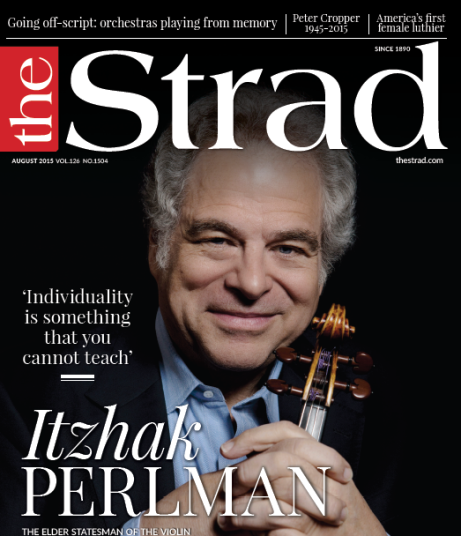 The Strad August 2015 issue is out now | News | The Strad