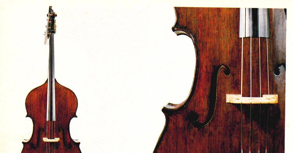 From the archive: double basses by Montagnana, Rocca, Guadagnini and ...