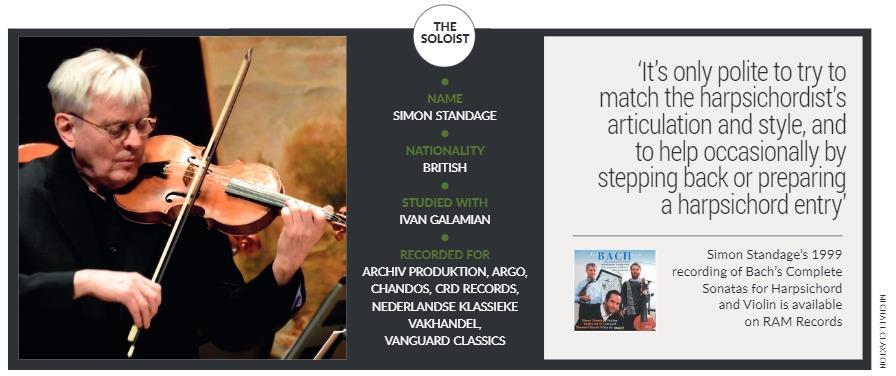 The Strad - Masterclass: Simon Standage on Bach’s Violin Sonata in E ...