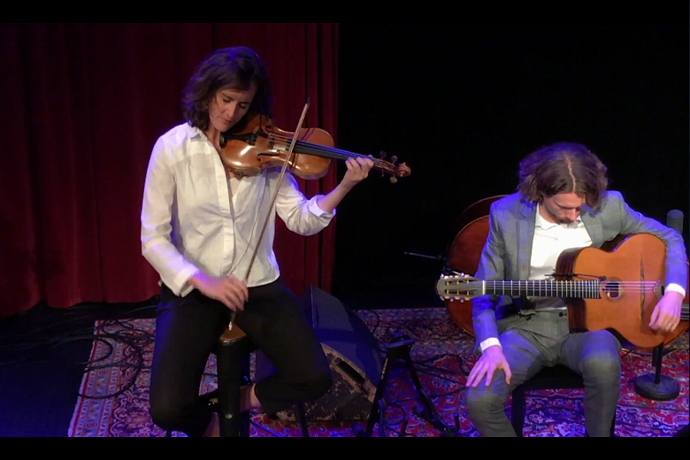 Fiona Monbet & Gustav Lundgren perform Django Reinhardt's 'Nuages ...