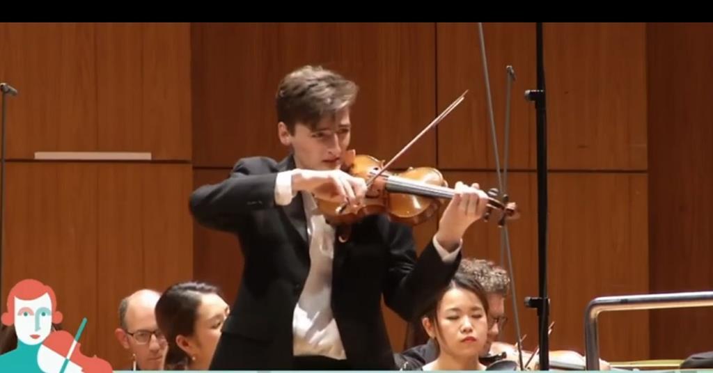 Joshua Brown performs Tchaikovsky Concerto at Leopold Mozart ...