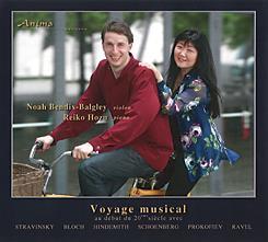 Voyage musical. Stravinsky: Suite italienne (arr. Dushkin). Bloch ...