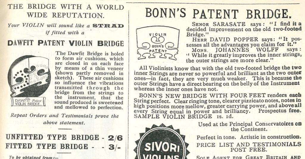 The Strad - Bridging the decades: Bridges from the archive | The Strad