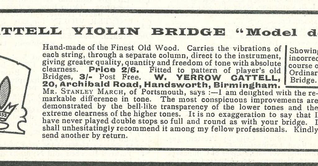The Strad - Bridging the decades: Bridges from the archive | The Strad