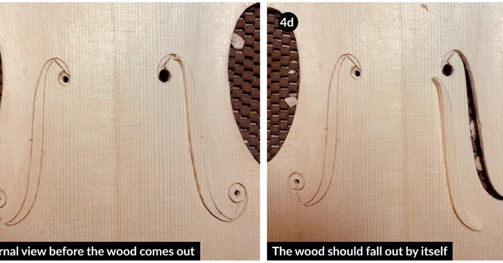 The Strad - Trade Secrets: Cutting the f-holes | The Strad