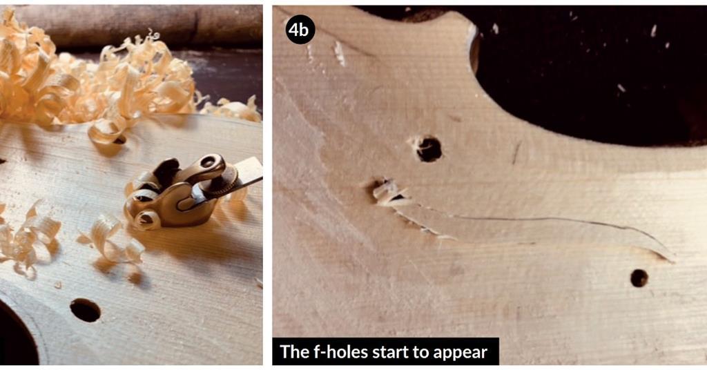 The Strad - Trade Secrets: Cutting the f-holes | The Strad