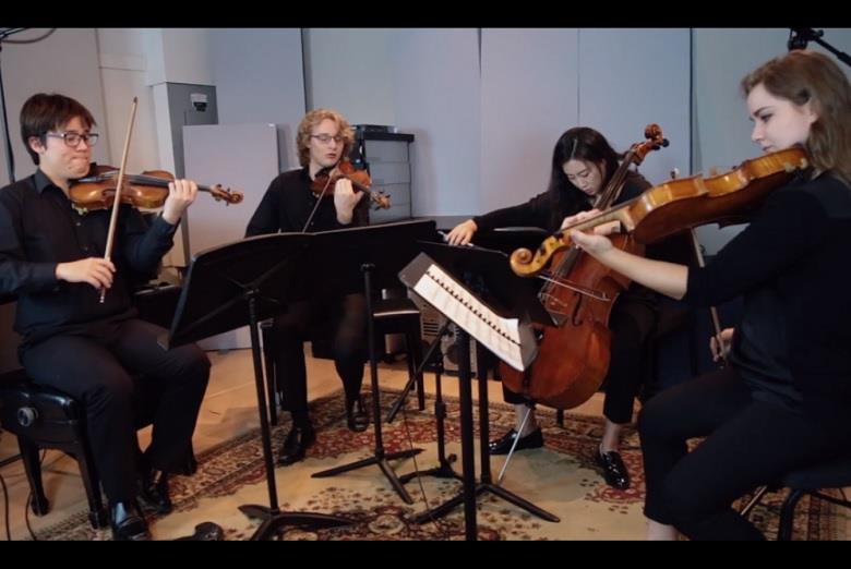 Azure Quartet: Spiral Sequences by Jack Frerer | Video | The Strad