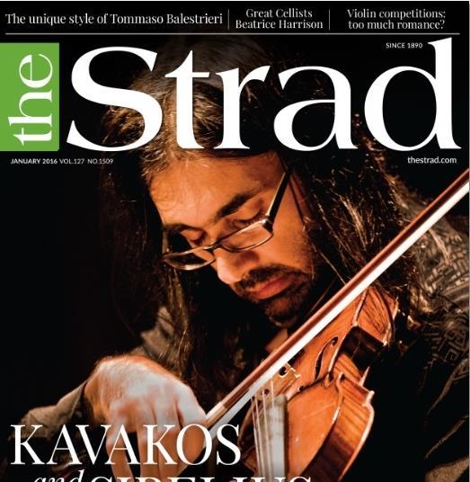 The Strad January 2016 issue is out now | News | The Strad