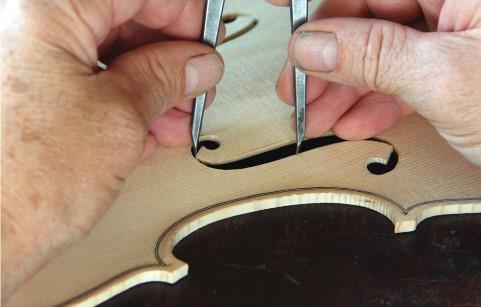 Trade secrets: cutting f-holes | Premium Article | The Strad