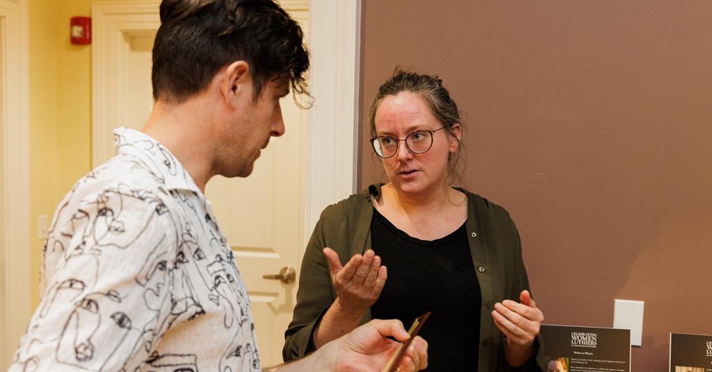 The Strad - Photo story: Celebrating Women Luthiers exhibit at Potter ...