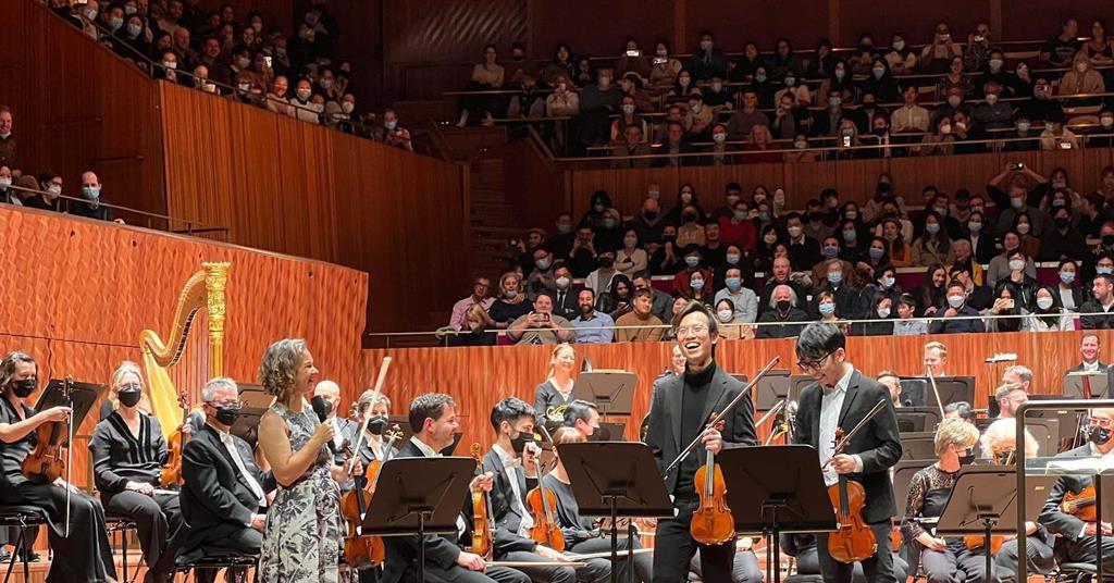 The Strad - ‘We still get nervous’: violinist Brett Yang on performance ...
