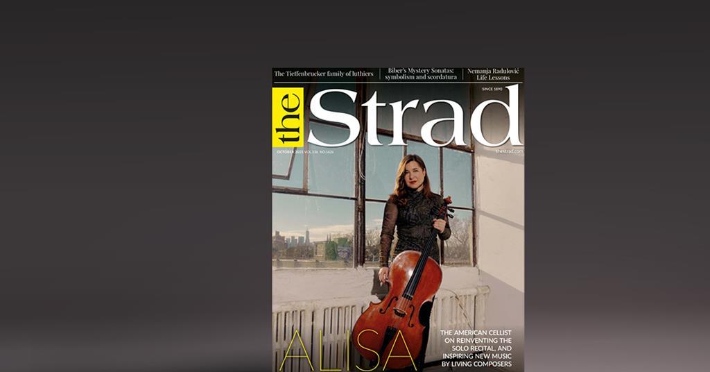 The Strad - October 2025: Editor’s welcome and contents | The Strad