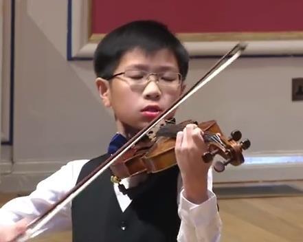 11-year-old Samuel Tan performs at Menuhin Competition 2016 | Article ...