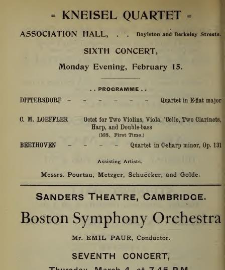 The Strad News - A long-lost octet receives its world premiere ...
