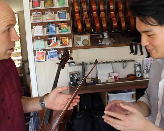 Violinist Ray Chen has his bow rehaired | Article | The Strad