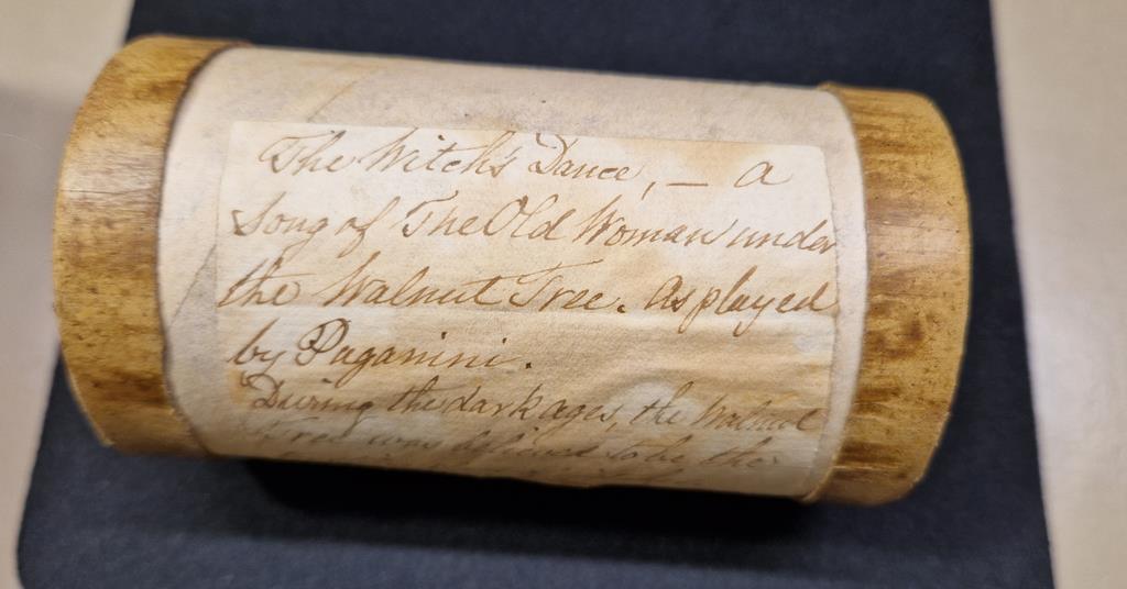 The Strad News - Unique wax cylinder recordings by Paganini’s only ...