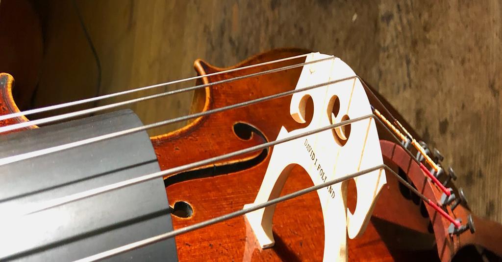 The Strad - Making Matters: Building a five-string cello | The Strad