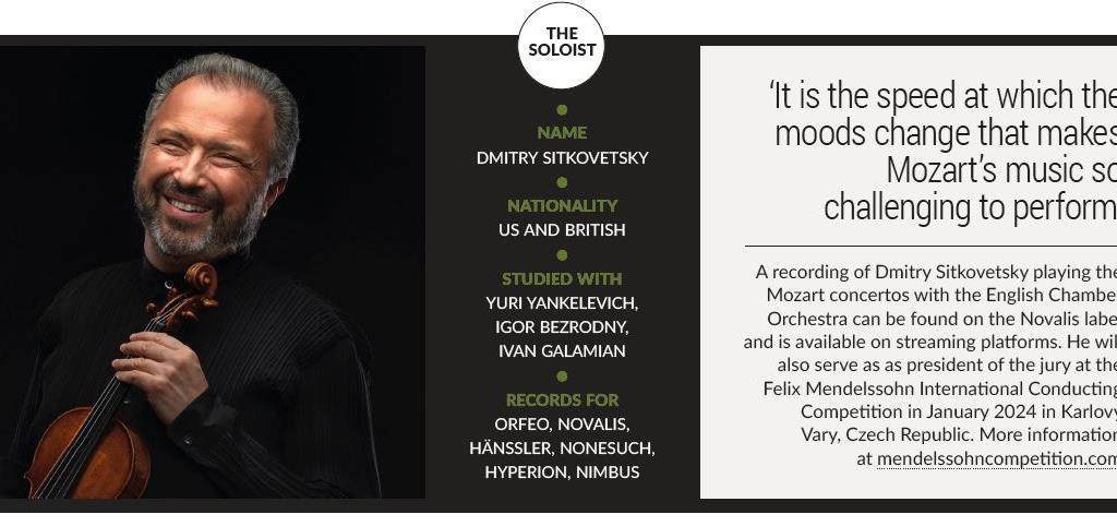 The Strad - Masterclass: Dmitry Sitkovetsky on Mozart Violin Concerto ...