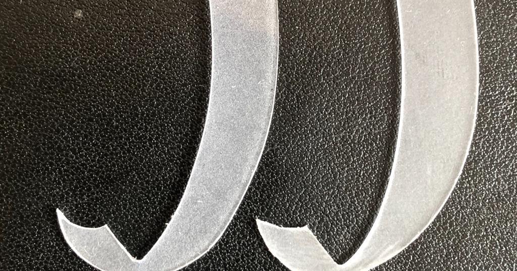 The Strad - Making Matters: Creating f-hole templates | The Strad