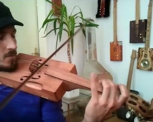 Cigar box violin with guitar strings | Article | The Strad