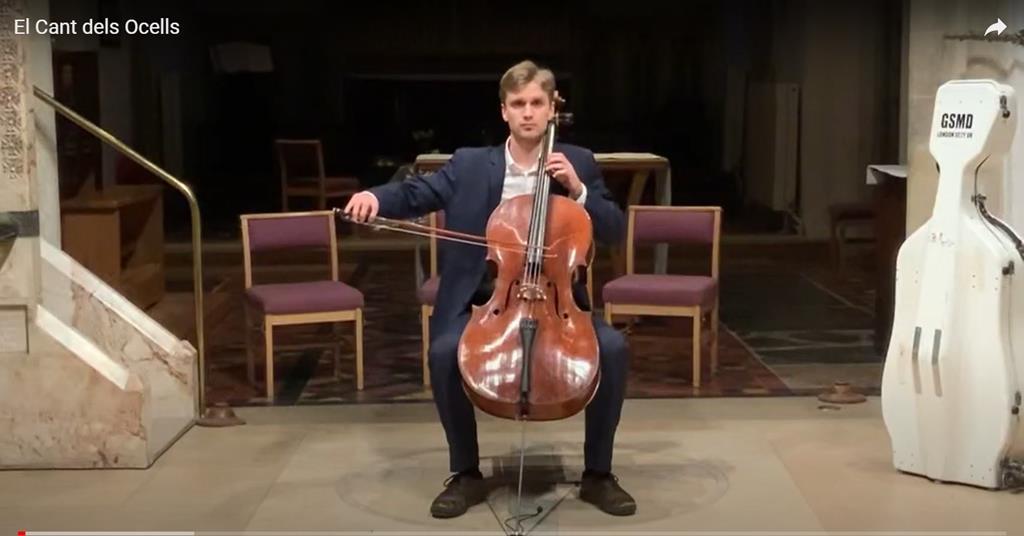 The Strad Video - Cellist Leo Popplewell performs ‘El Cant dels Ocells ...