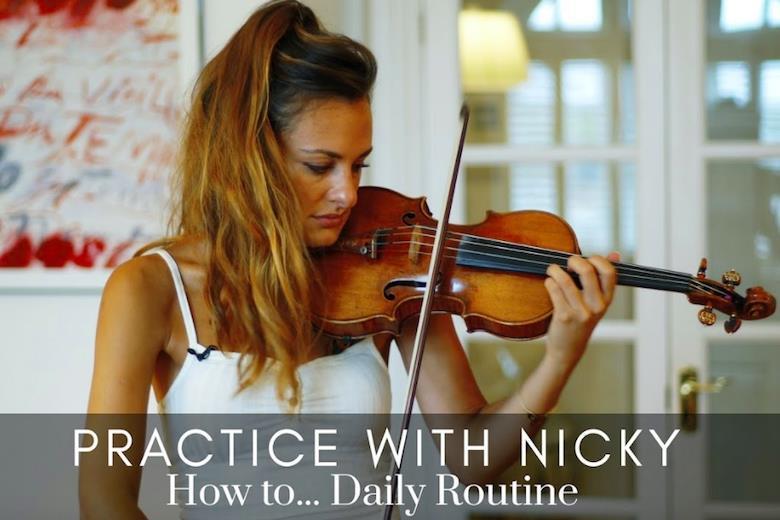 Practice with Nicky - How to…Routine | Video | The Strad