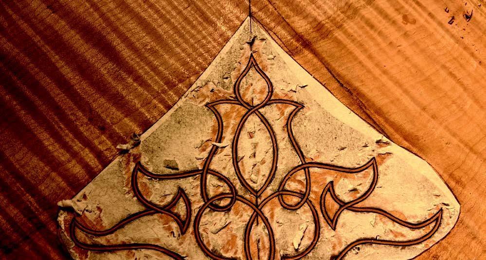 The Strad - Trade Secrets: Making a decorative fleur-de-lys | The Strad