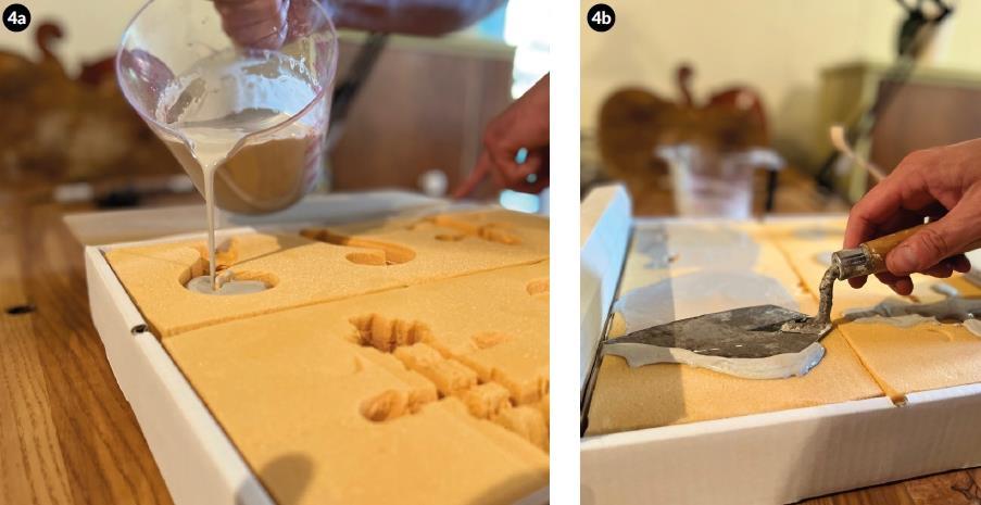 The Strad - Trade Secrets: Making a scroll cast using foam | The Strad