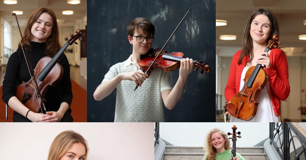 The Strad news - Five emerging Irish string players loaned fine ...