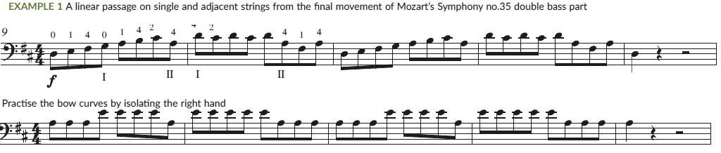 Technique: New perspectives on bow curves for double bass | Premium ...