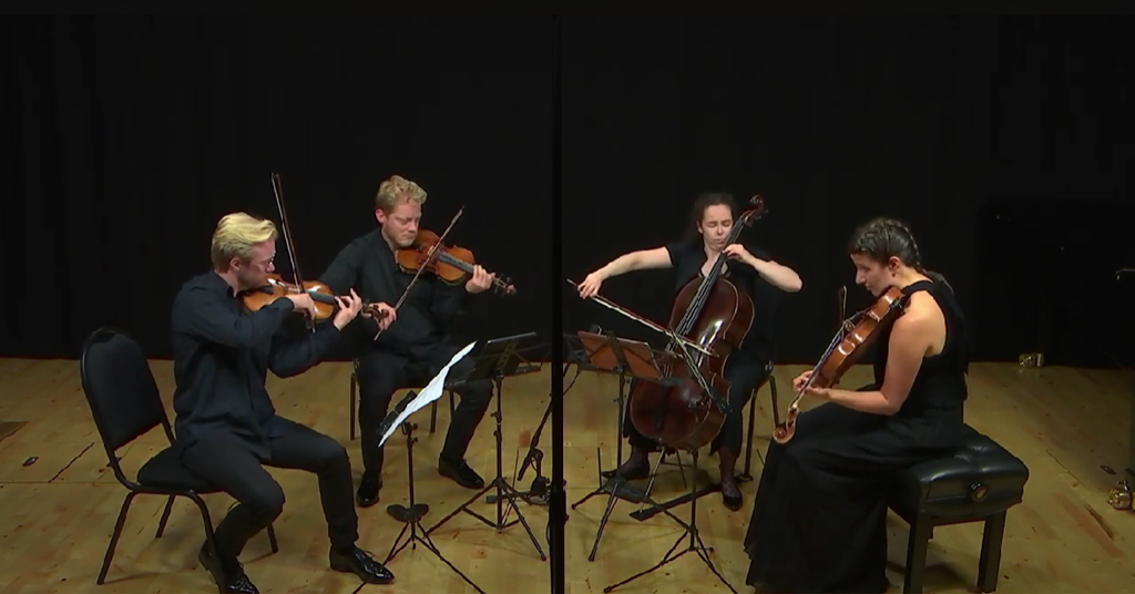 The Strad - Marmen Quartet performs Salina Fisher’s ‘Heal’ | The Strad