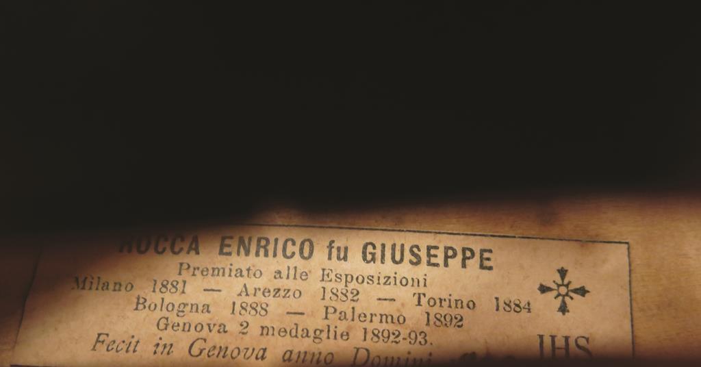 The Strad - In Focus: a 1902 Enrico Rocca violin | The Strad