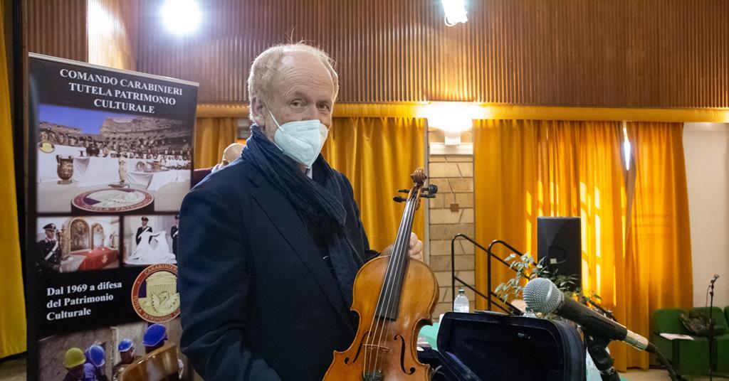 Stolen €350,000 Giuseppe Rocca violin returned | News | The Strad