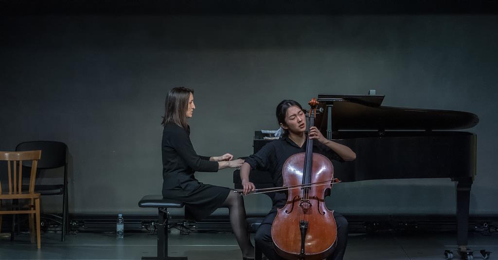 Prizes awarded at the Janigro Junior International Cello Competition ...