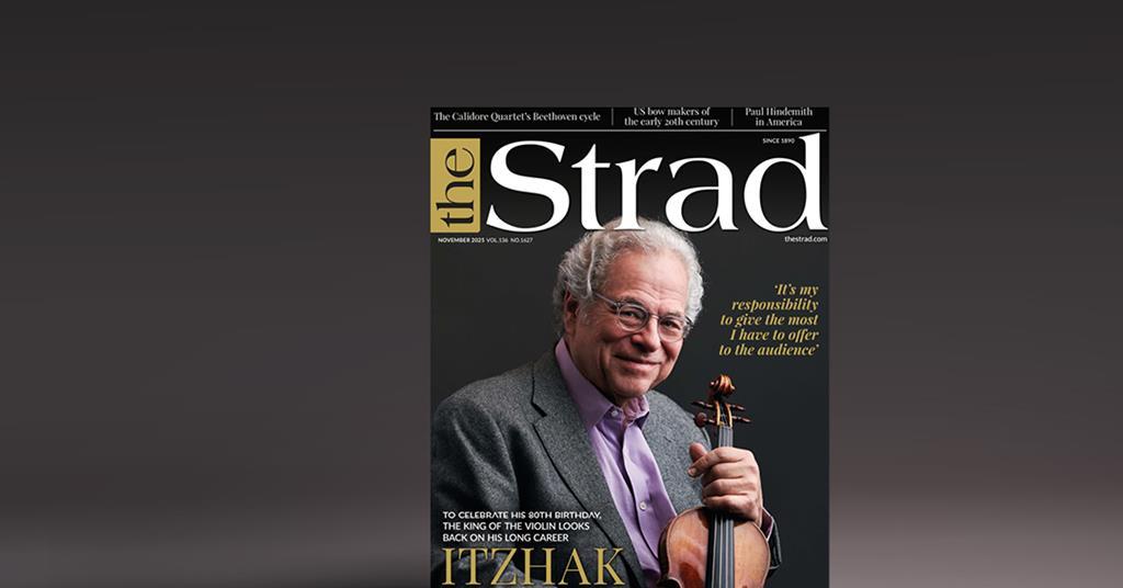 The Strad - November 2025: Editor’s welcome and contents | The Strad