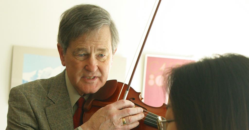 Violinist and Juilliard School dean Stephen Clapp dies | Article | The ...