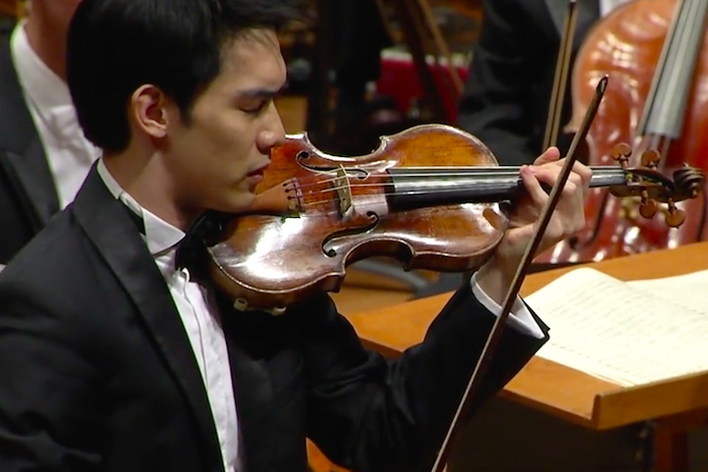 Richard Lin performs Bruch's Scottish Fantasy | Video | The Strad