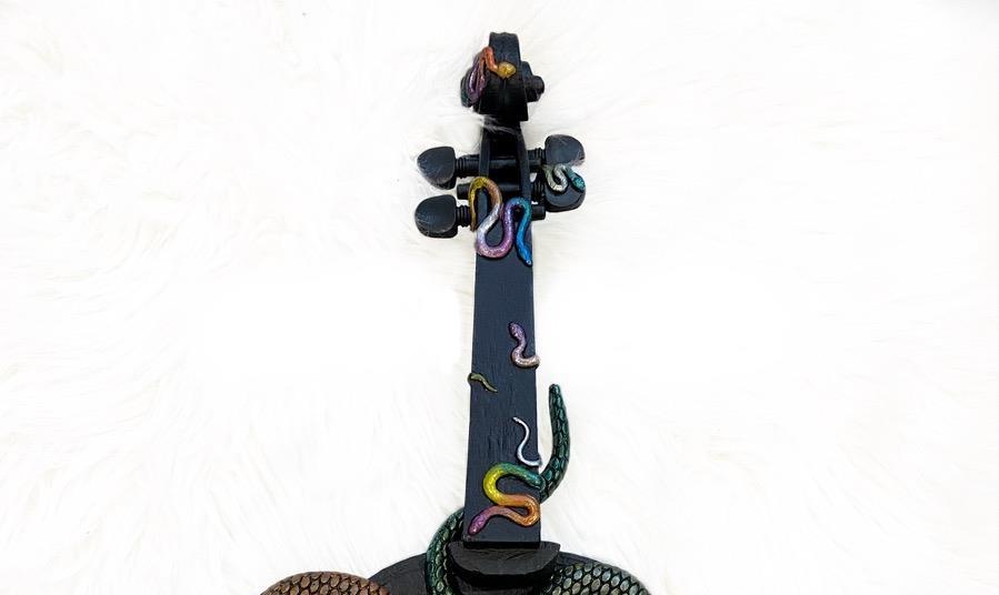 The Strad - Photo gallery: artist transforms broken violins into unique ...