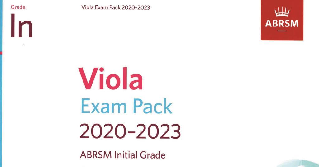 Book review: ABRSM Initial Grade: Exam Packs 2020–2023 | Review | The Strad